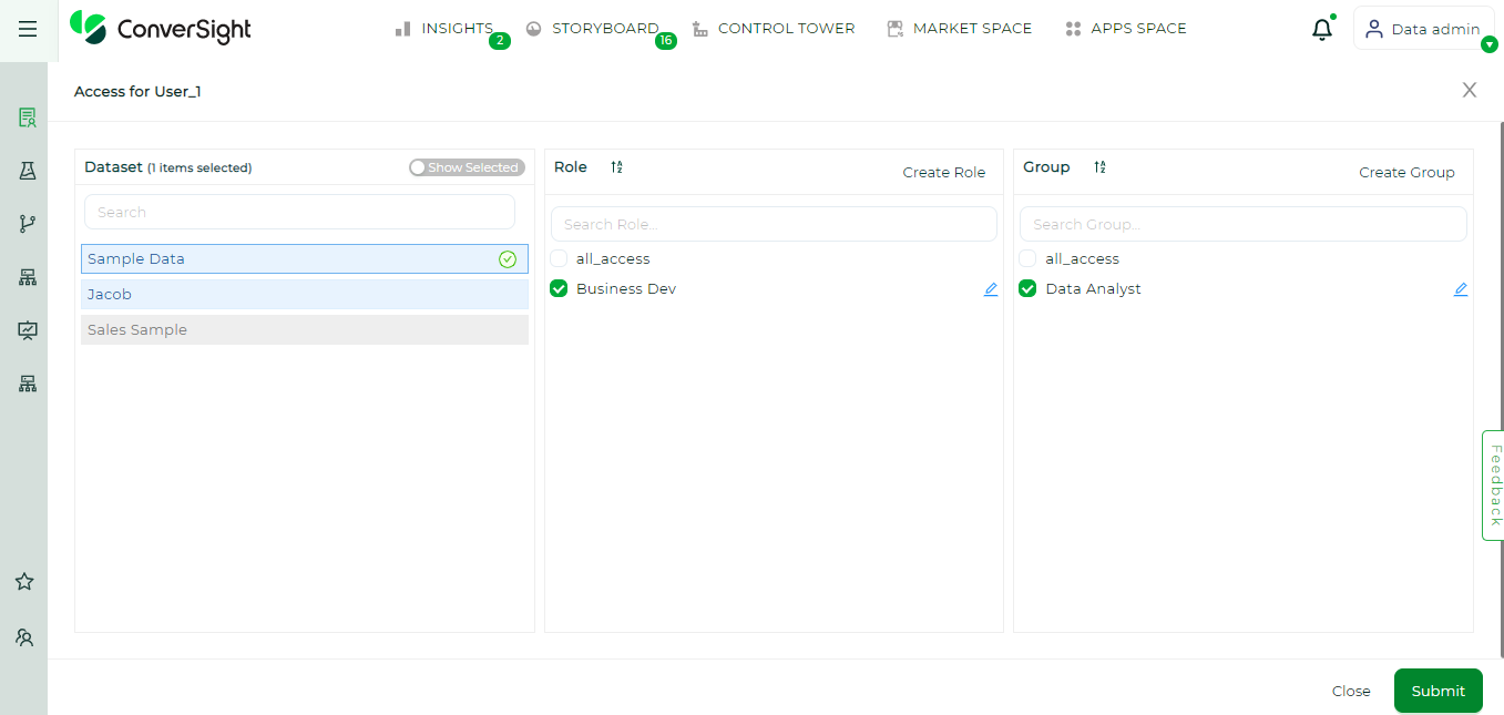 Data Governance — ConverSight Documentation