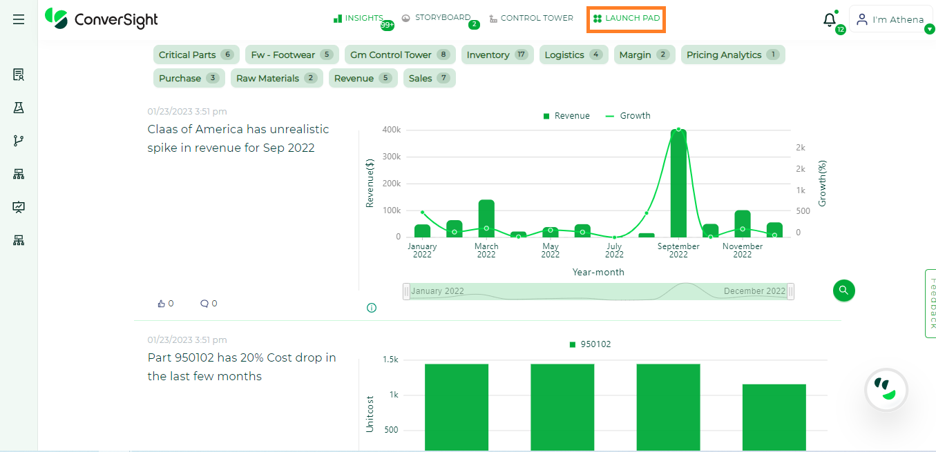 Launch Pad — ConverSight Documentation